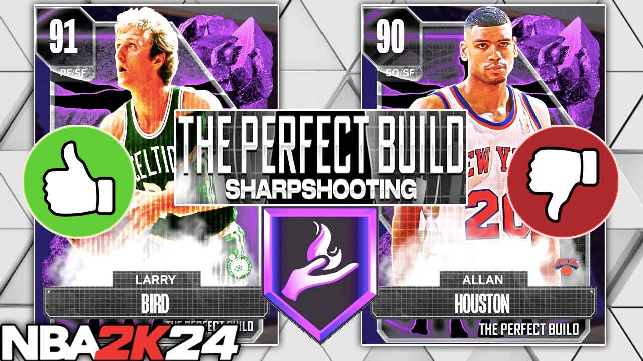 NEW PERFECT BUILD SHARPSHOOTING CARDS IN NBA 2K24 MyTEAM! WHICH PLAYERS ...