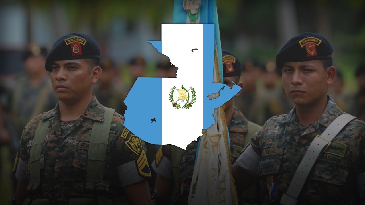 "Soy soldado patriota y valiente" - Guatemalan Soldier's Song - YouTube