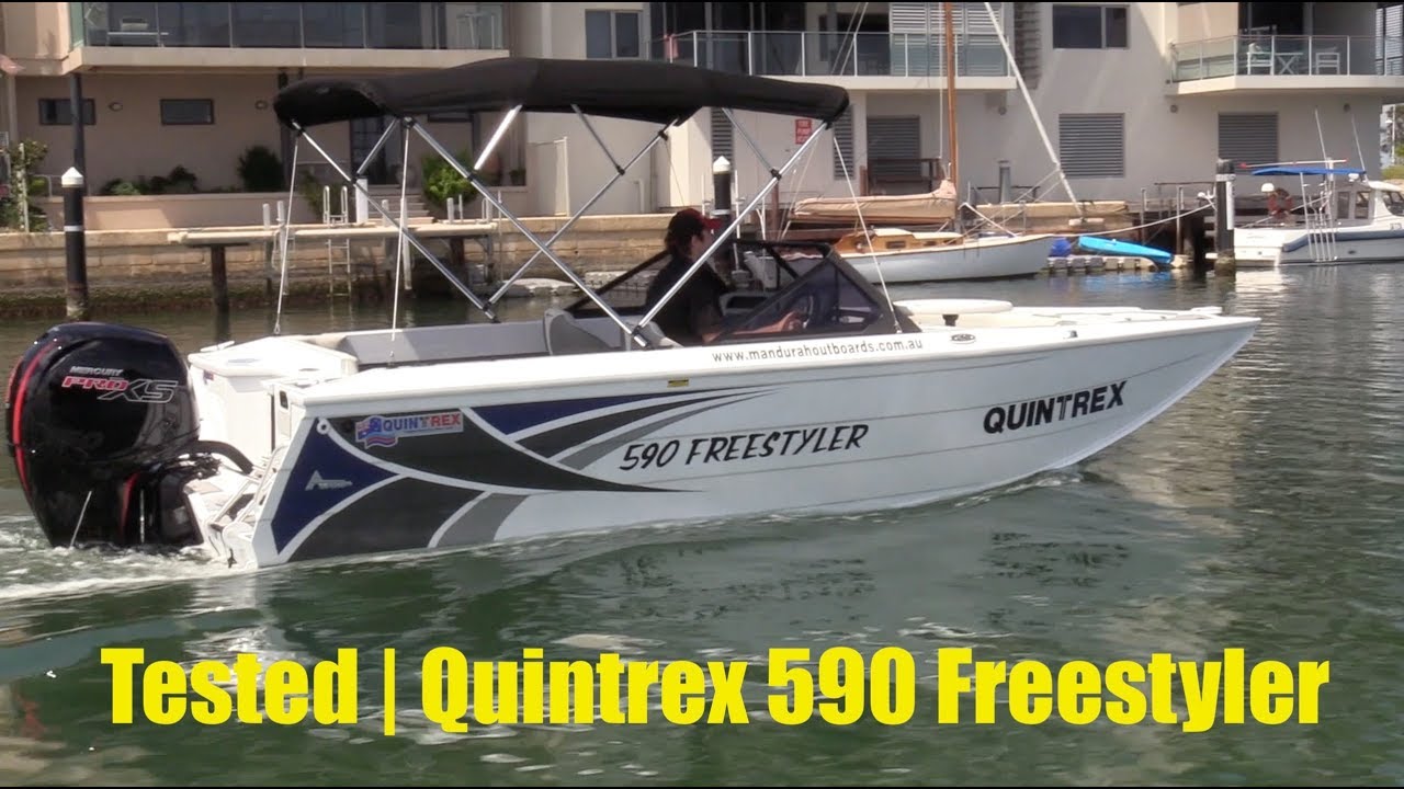 Tested | Quintrex Freestyler 590 with Mercury 3.0L 150hp Pro XS 4 ...