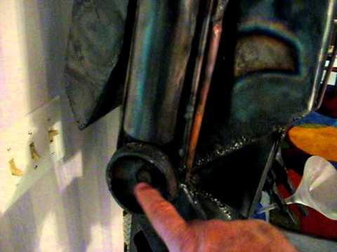 Life size Steel Battle Droid abstract sculpture