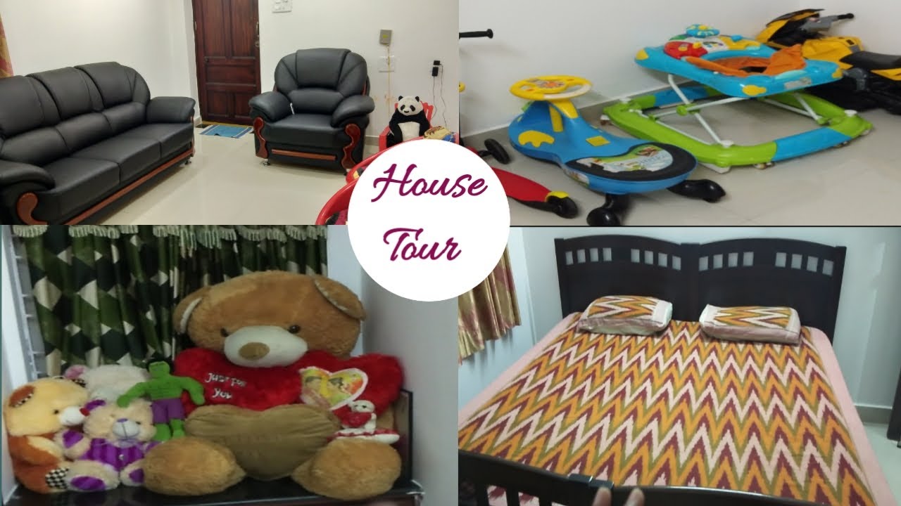 My Home Tour 2020 | Indian Home Tour | Indian Apartment Tour | Feel ...