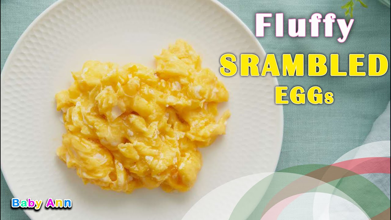 Fluffy Scrambled Eggs || How to Cook Perfect Fluffy Scrambled Eggs ...