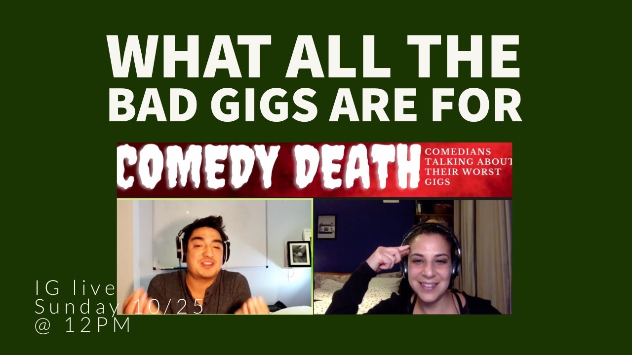 What All The Bad Gigs Amount To - Comedy Death UK - YouTube