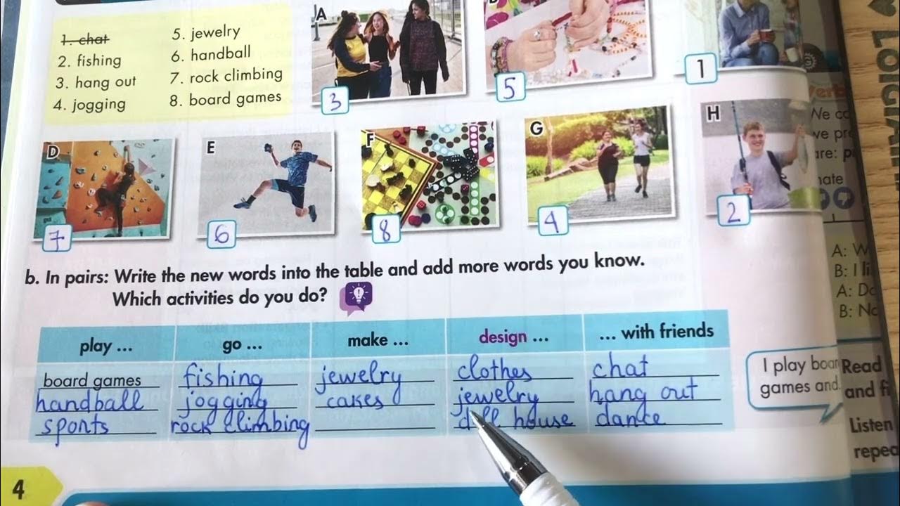 Lesson 1 - Unit 1. Free time - Tiếng Anh 8 iLearn Smart World - YouTube