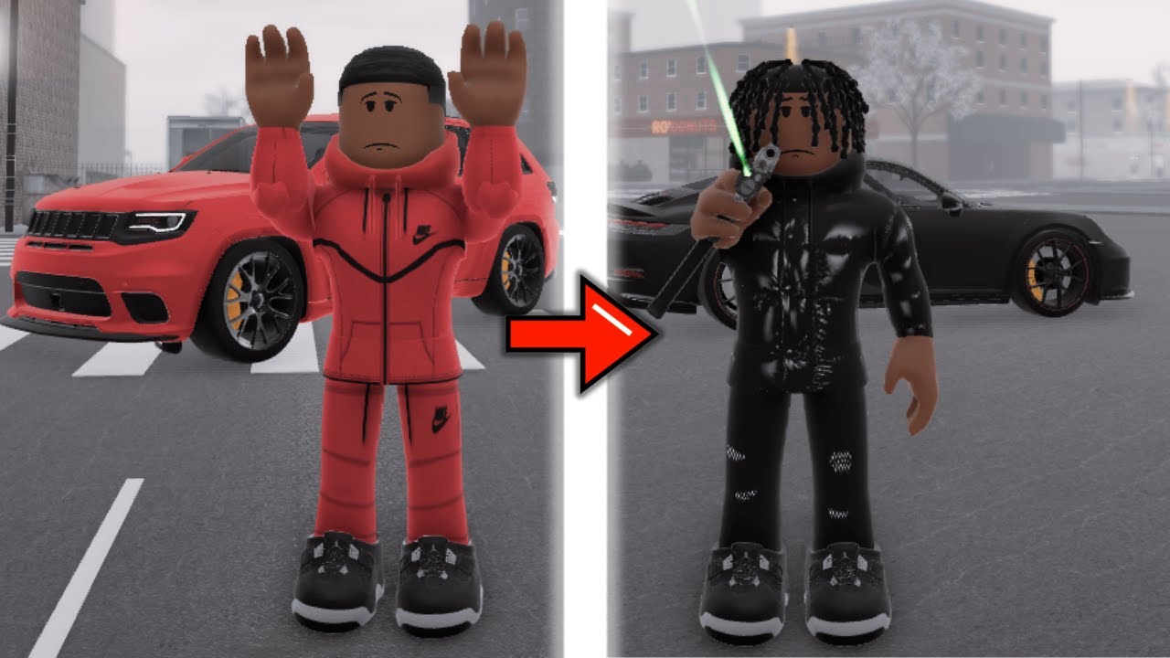 I went from a CIVILIAN to a MENACE in THIS SOUTH BRONX ROBLOX HOOD RP ...