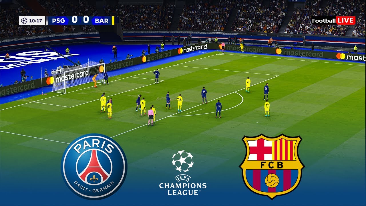 PSG vs BARCELONA | UEFA Champions League 23/24 UCL - Full Match All ...