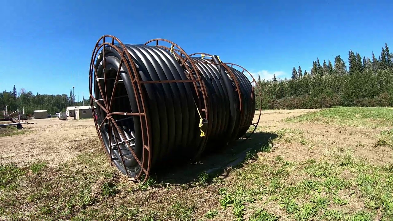 5"/4" OD SDR 7.3 PE 4710 Polyethylene Pipe - YouTube