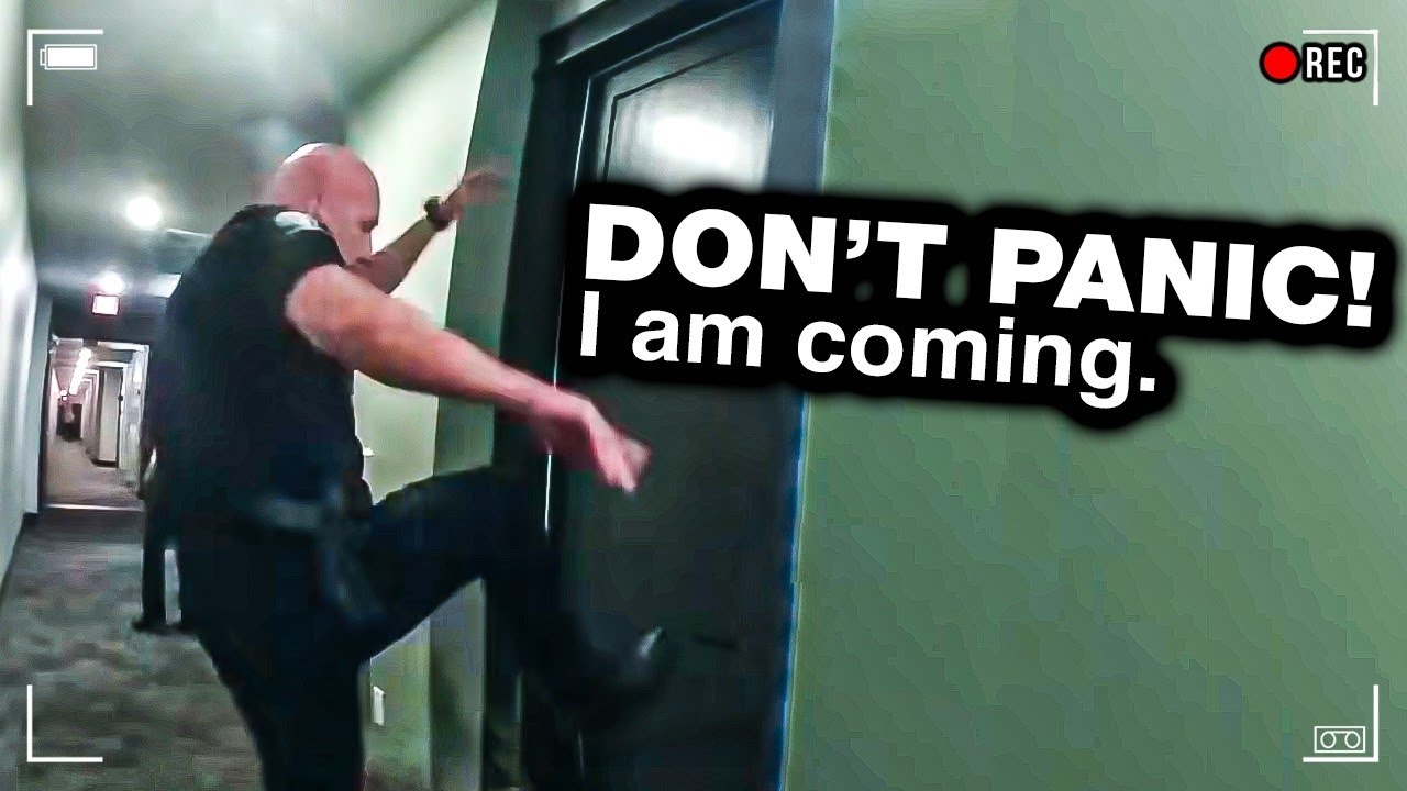 When The Cops Arrive Just In Time - YouTube