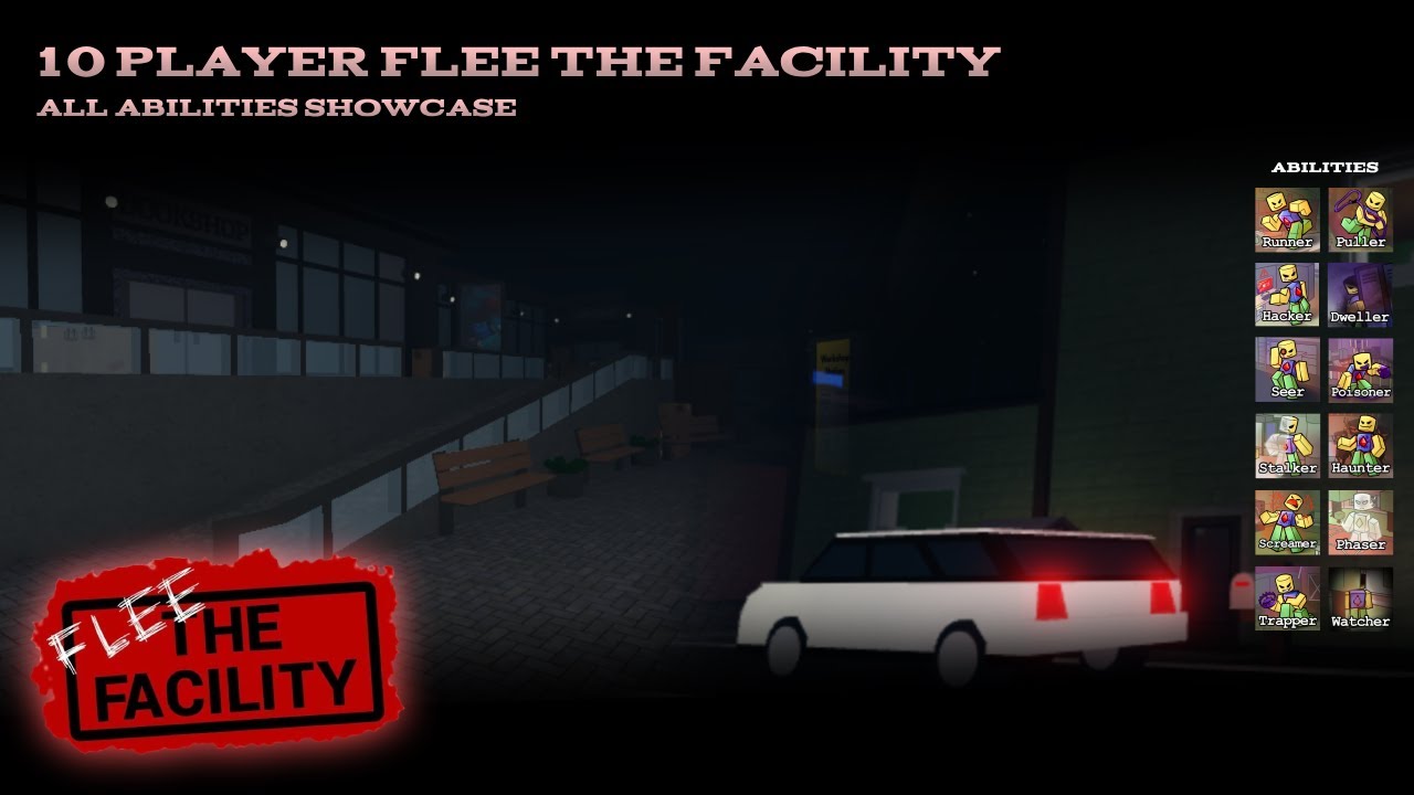 10 PLAYER FLEE THE FACILITY // ALL BEAST ABILITIES SHOWCASE - YouTube