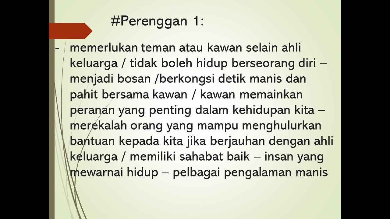 Contoh Karangan Kawan Karib Saya Tahun 6 - ArelyfinBarry