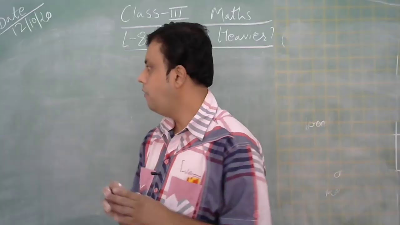 Class-III Maths L-8 Who Is Heavier? (Part-4) - YouTube