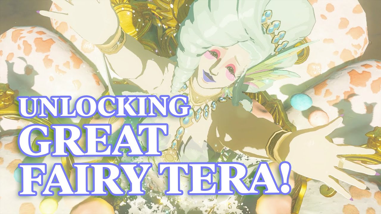 Zelda TotK - Unlocking The Great Fairy Tera! - YouTube