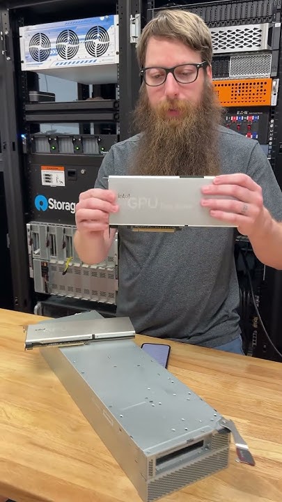 Intel Data Center GPU Flex 170 in our Supermicro SuperBlades. Amazing ...