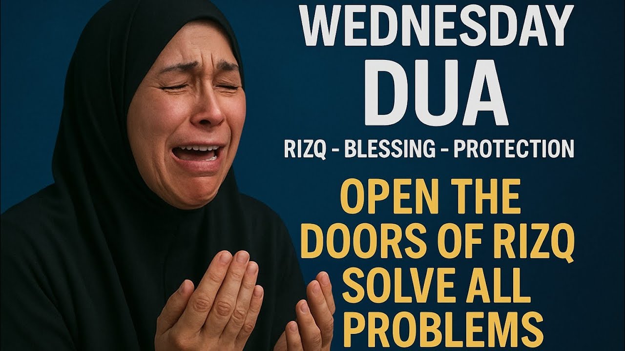 Wednesday Dua for Rizq, Blessings & Protection - YouTube