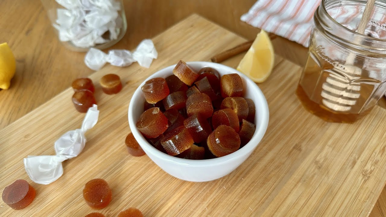 Soothing Ginger Hard Candy Recipe - YouTube