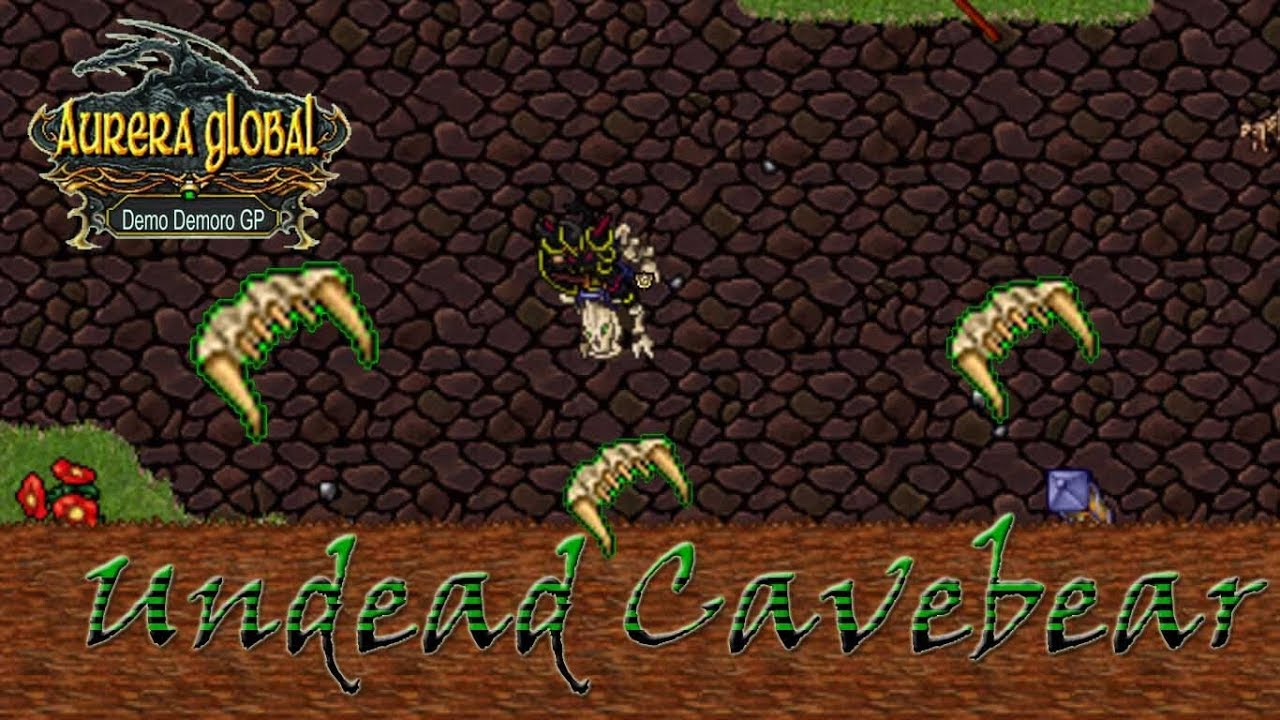 Montaria Undead Cavebear, Aurera Global - YouTube