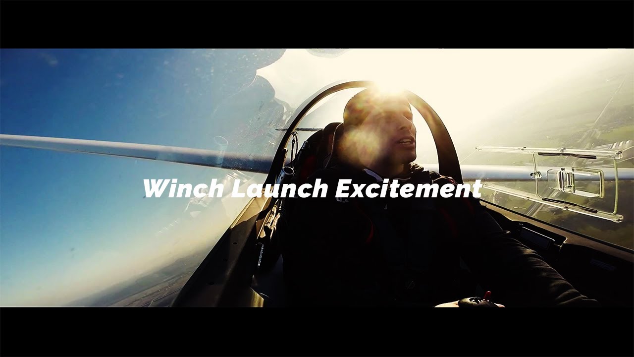 Winch Launch Excitement - YouTube
