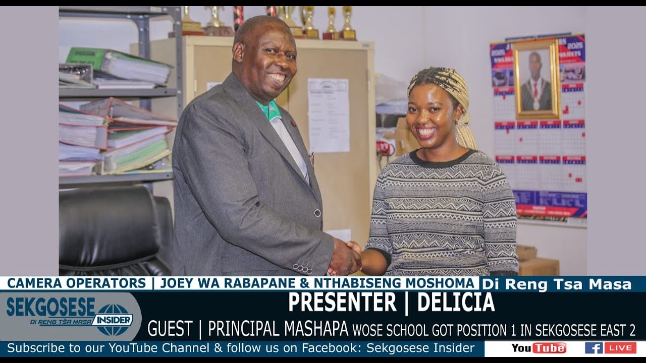 10 MINUTES WITH PRINCIPAL MASHAPA OF KHUDUGANE SEC SCHOOL - YouTube