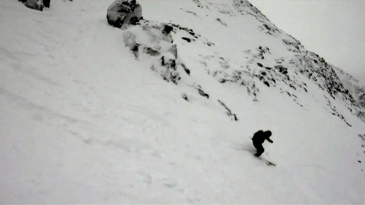 Skiing Delirium Dive at Sunshine Village - YouTube