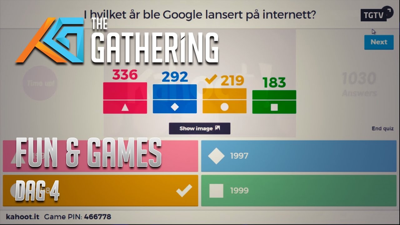 TG16: Fun & Games Dag 4 - YouTube