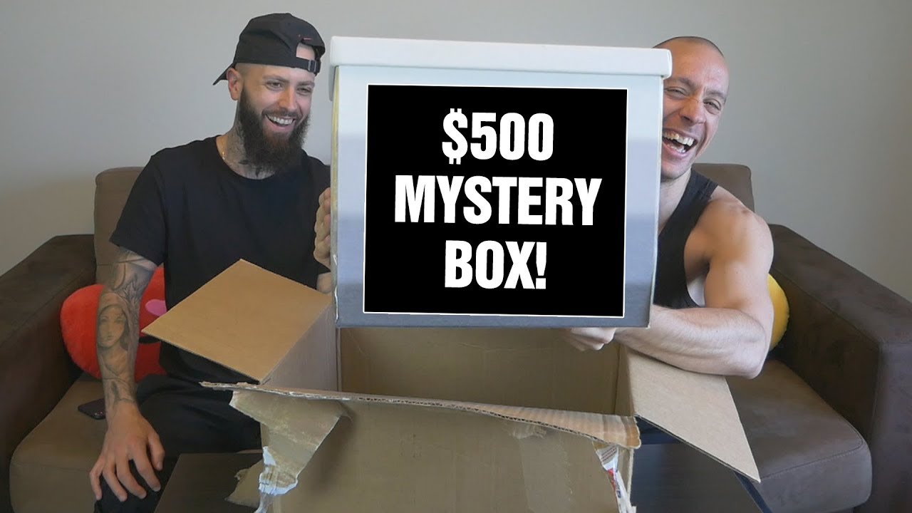 OPENING A $500 MYSTERY BOX | The Pun Guys - YouTube