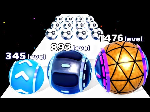 go go MAX LEVEL in Level Up Balls Satisfying Gameplay Mobile Games ...