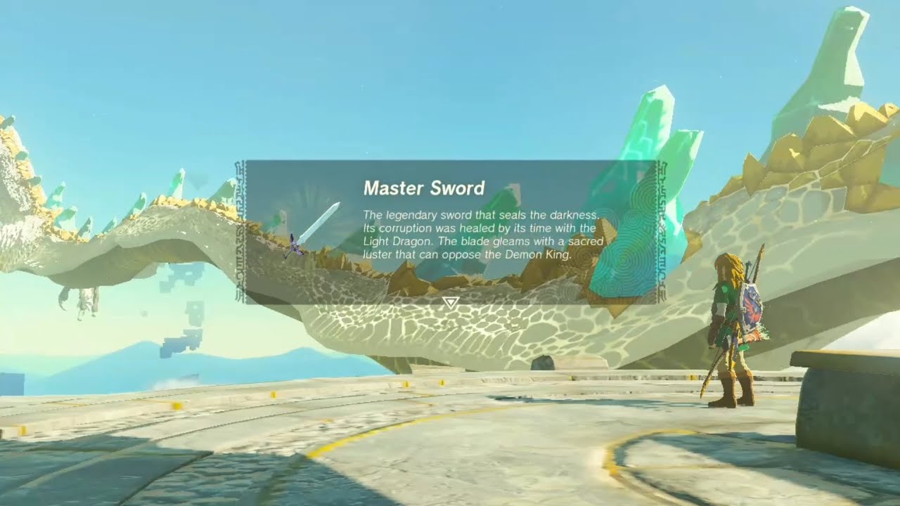 The Legend of Zelda: TOTK - Master Sword - YouTube