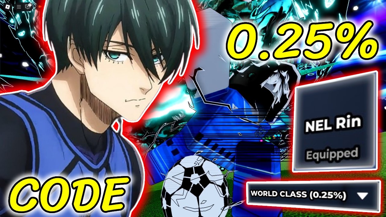 รีวิว NEL RIN + FLOW ใหม่ พร้อมกับ 4 CODE | Roblox Blue Lock Rivals ...