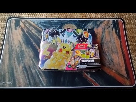 OUVERTURE D'UNE VALISETTE PIKACHU POKEMON À TROIS MAINS... - YouTube