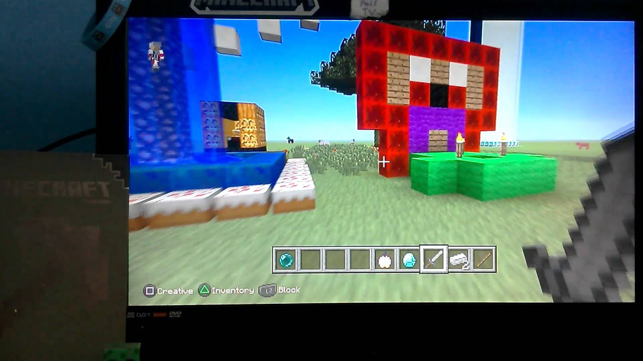 Minecraft ps4 our hunger games so far - YouTube