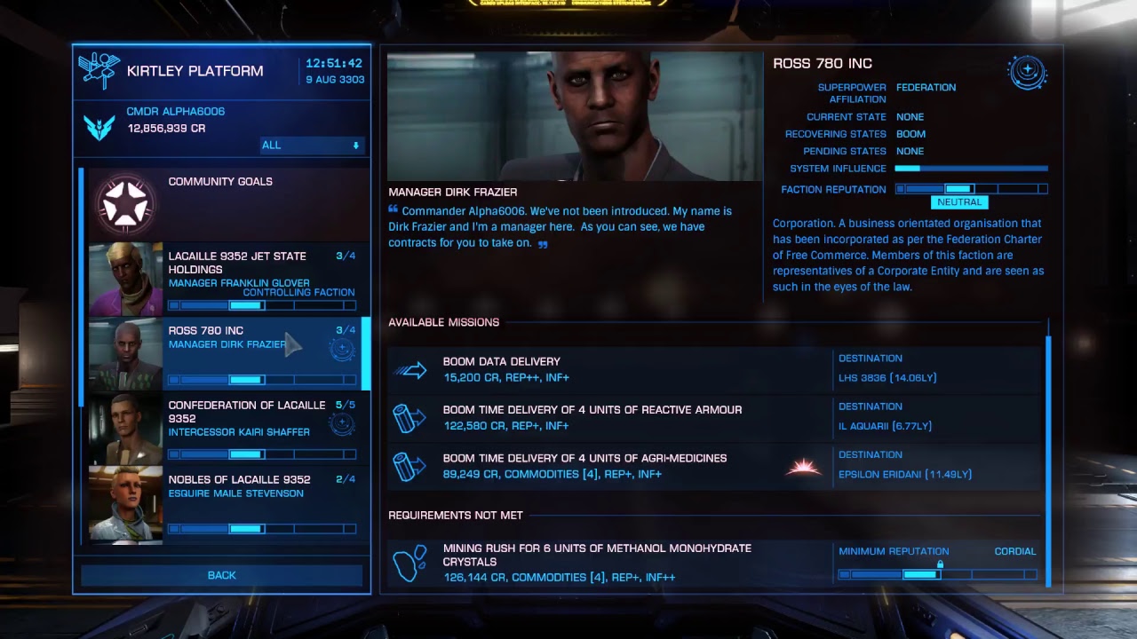 Elite Dangerous Commanders Log - YouTube