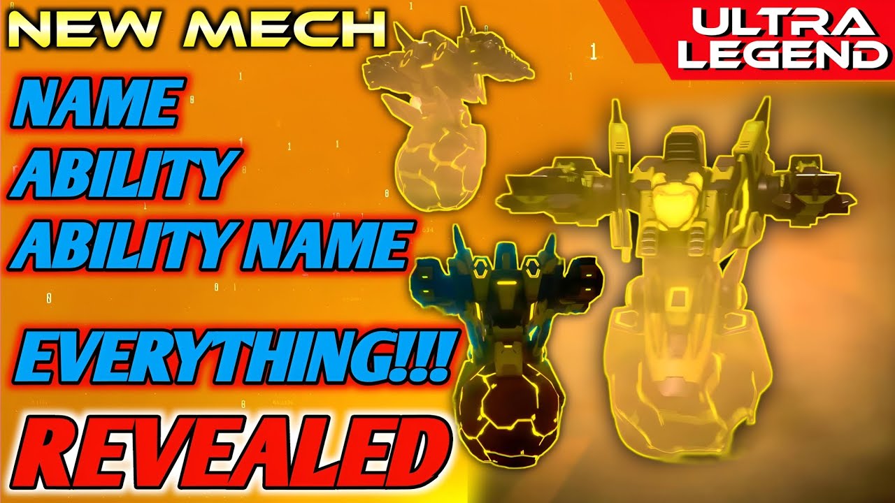 New Mech Name & Ability Revealed😳 Everything Leaked 💀 Mech Arena - YouTube