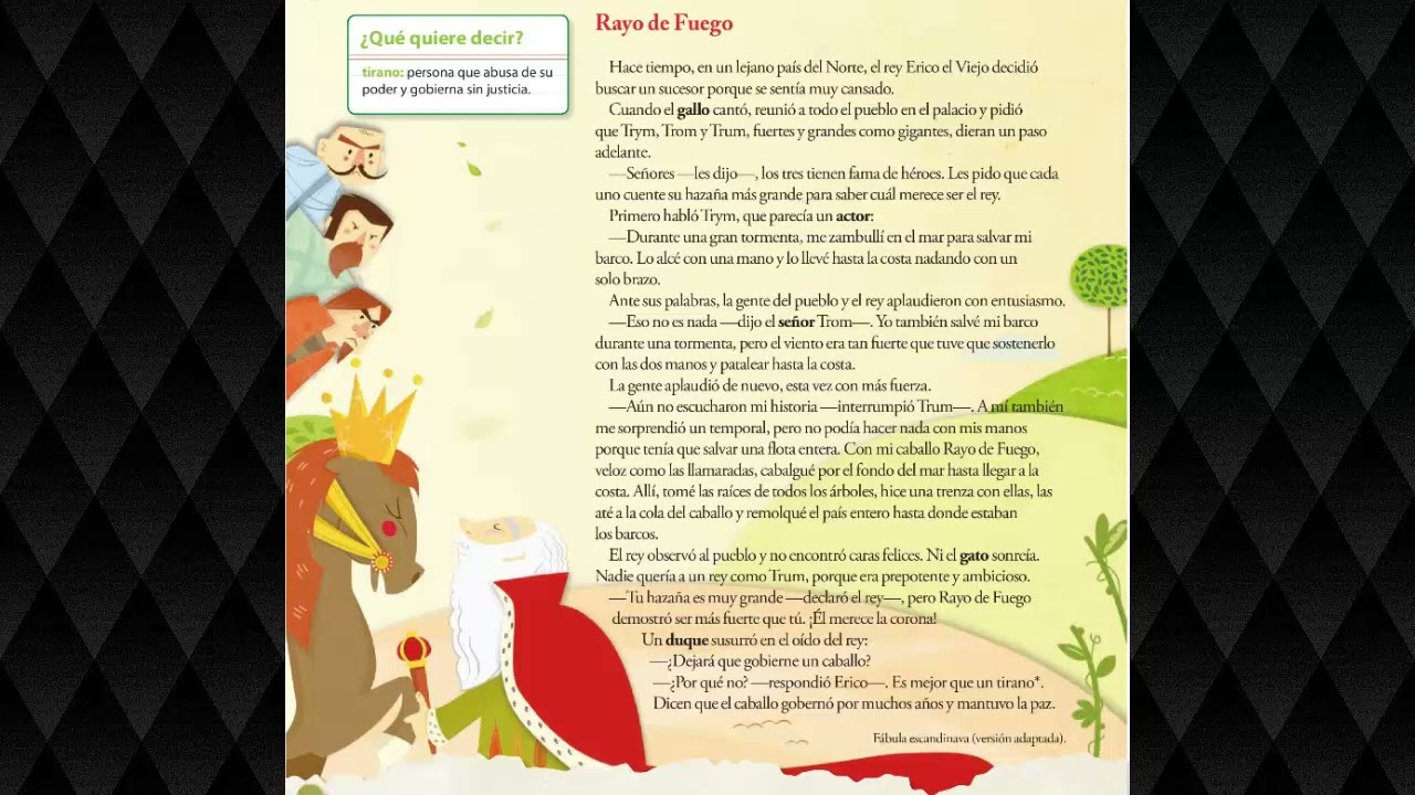Rayo de fuego - Fábula Escandinava - YouTube
