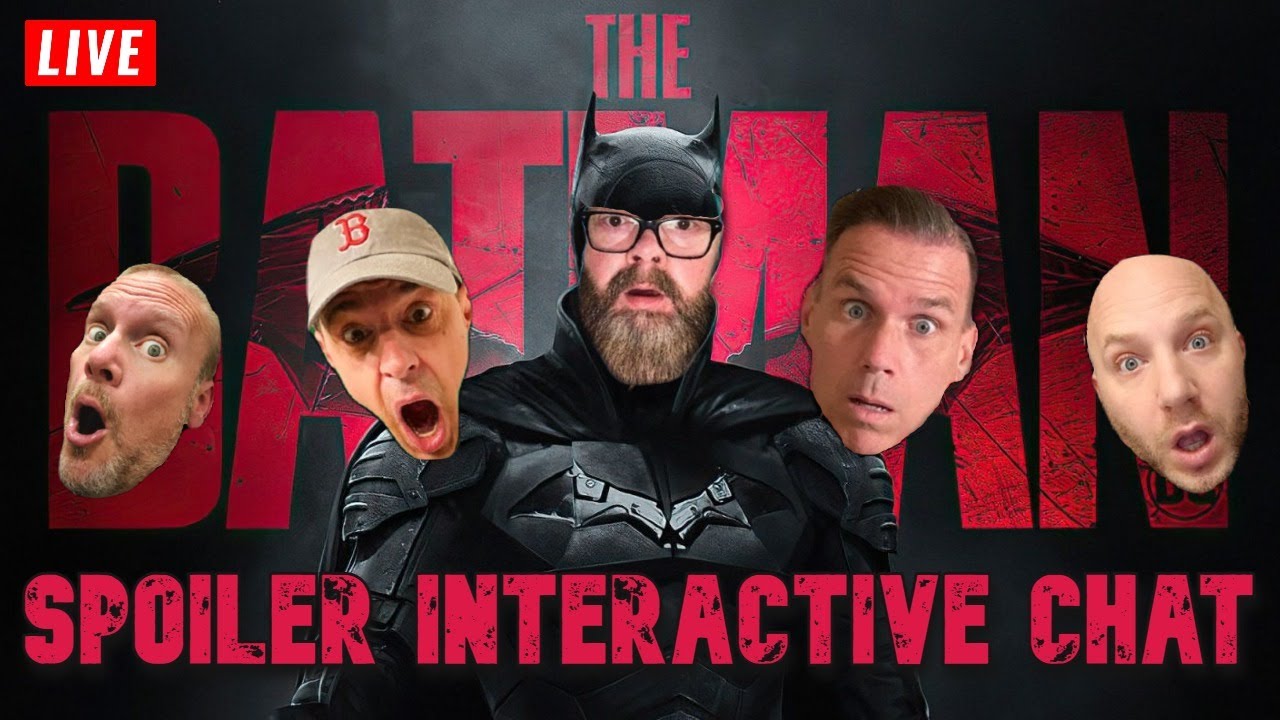 🔴 The Batman SPOILER LIVE REACTION CHAT! Rogues Gallery LIVE 86 - YouTube