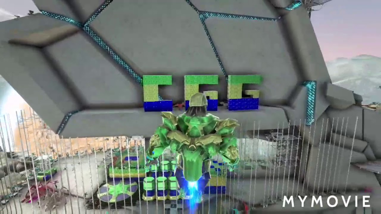 1 month|Base TOUR #CGG|Small Tribe|PVP|Xbox|Ark Survival| - YouTube