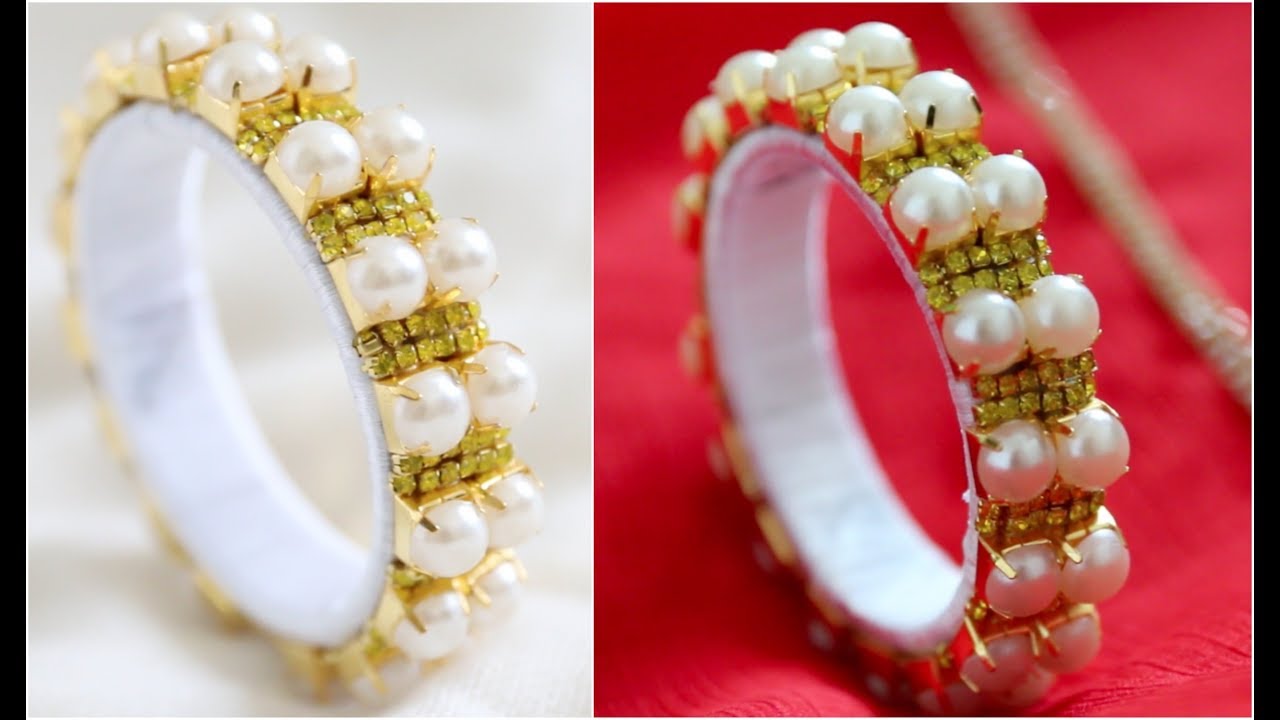 How To Make Slik Thread Bangles//DIY Bangles // Old Bangles Craft ...