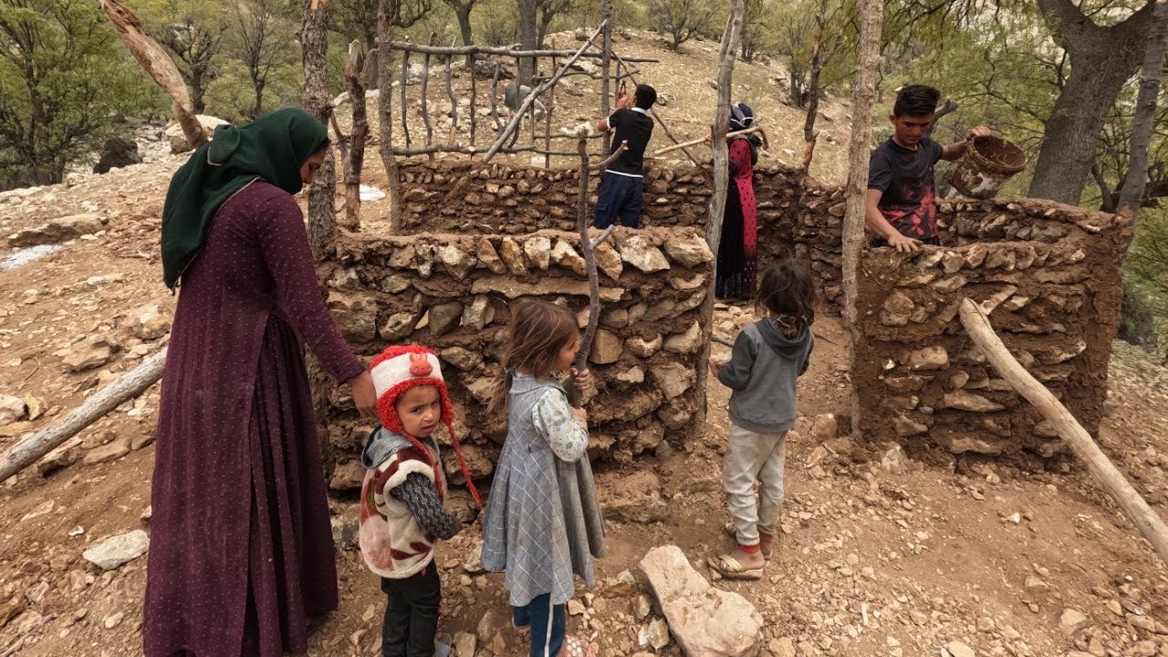 Iranian nomadic families build houses with low-cost materials(2023 ...