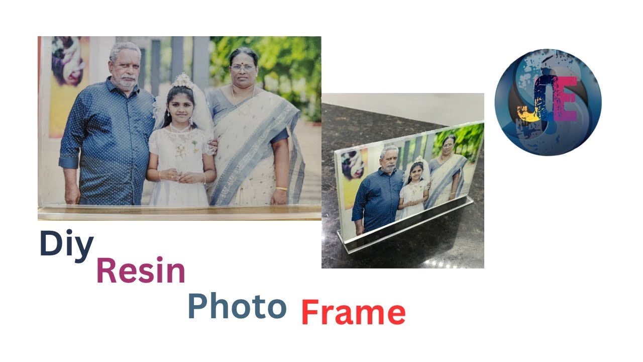 How make Resin photo frame/tutorial/DIY Resin Frames #diy #beautiful# ...