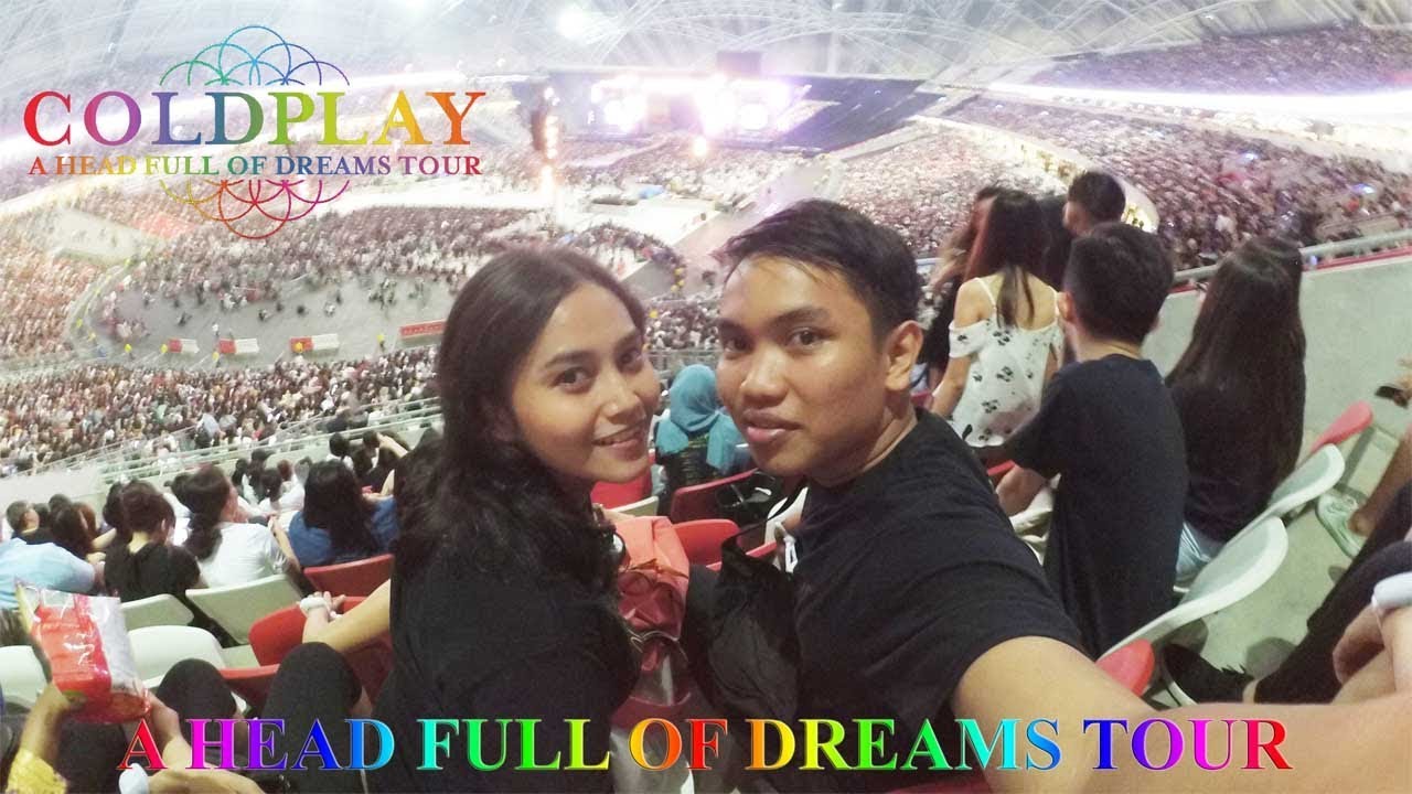 #Vlog01 Watching ColdPlay Concert at National Stadium Singapore (Part 3 ...