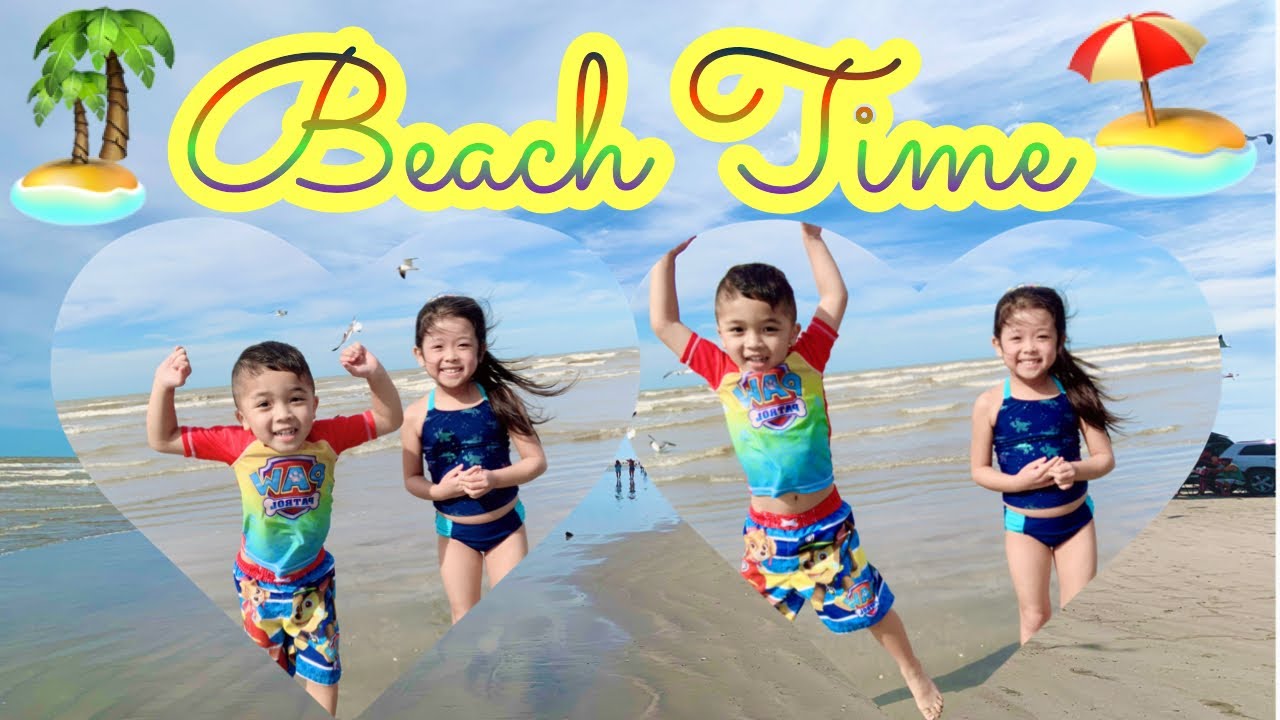 Fun In The Sun ☀️Beach Time!! 🏝Yay!! - YouTube