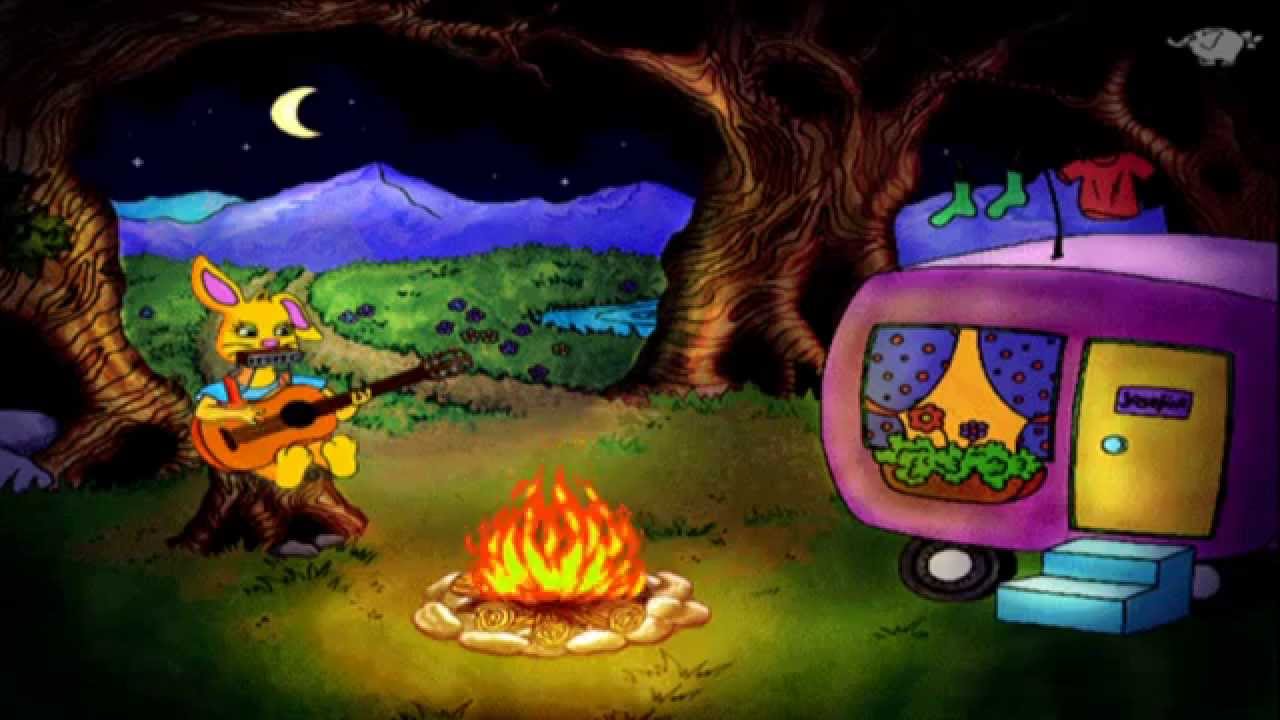 (VIDEO) Leirbålsang - Josefine på Ferie (1999) - YouTube