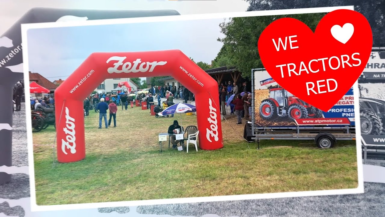 We love Red Tractors Jabloňov 2022 - YouTube