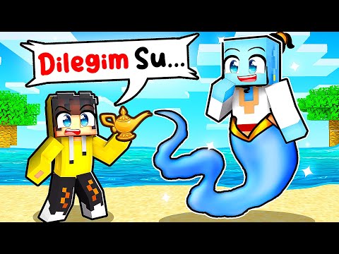 Minecraft'ta Aladdinin Sihirli Lambasını Buldum! 🧞