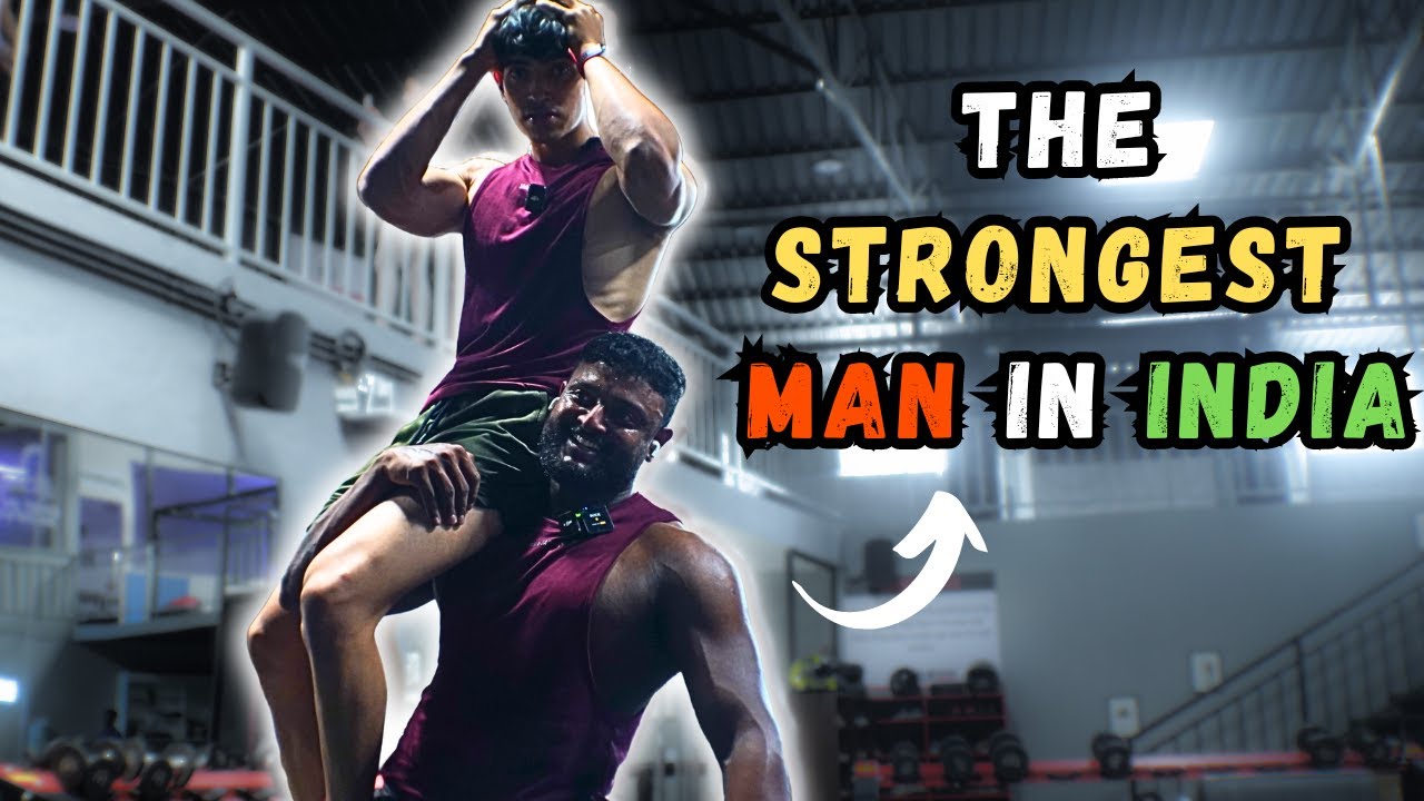 Living like the Strongest Man in INDIA @Joseph.Obsidian|Training with ...
