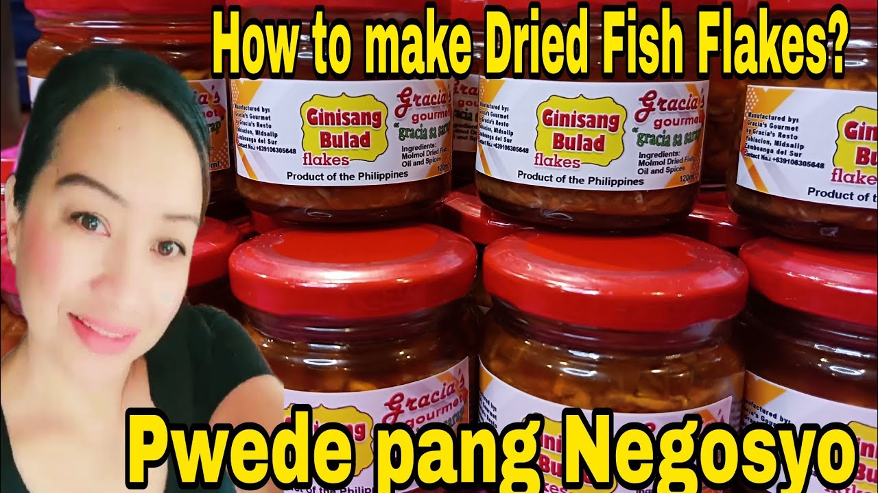 How to make Dried Fish Flakes?or Ginisang bulad Flakes?Pwede pang ...