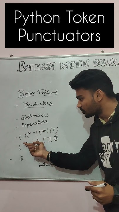 Python Token - Punctuators #shorts #officialpwk #tokens #programming #python - YouTube