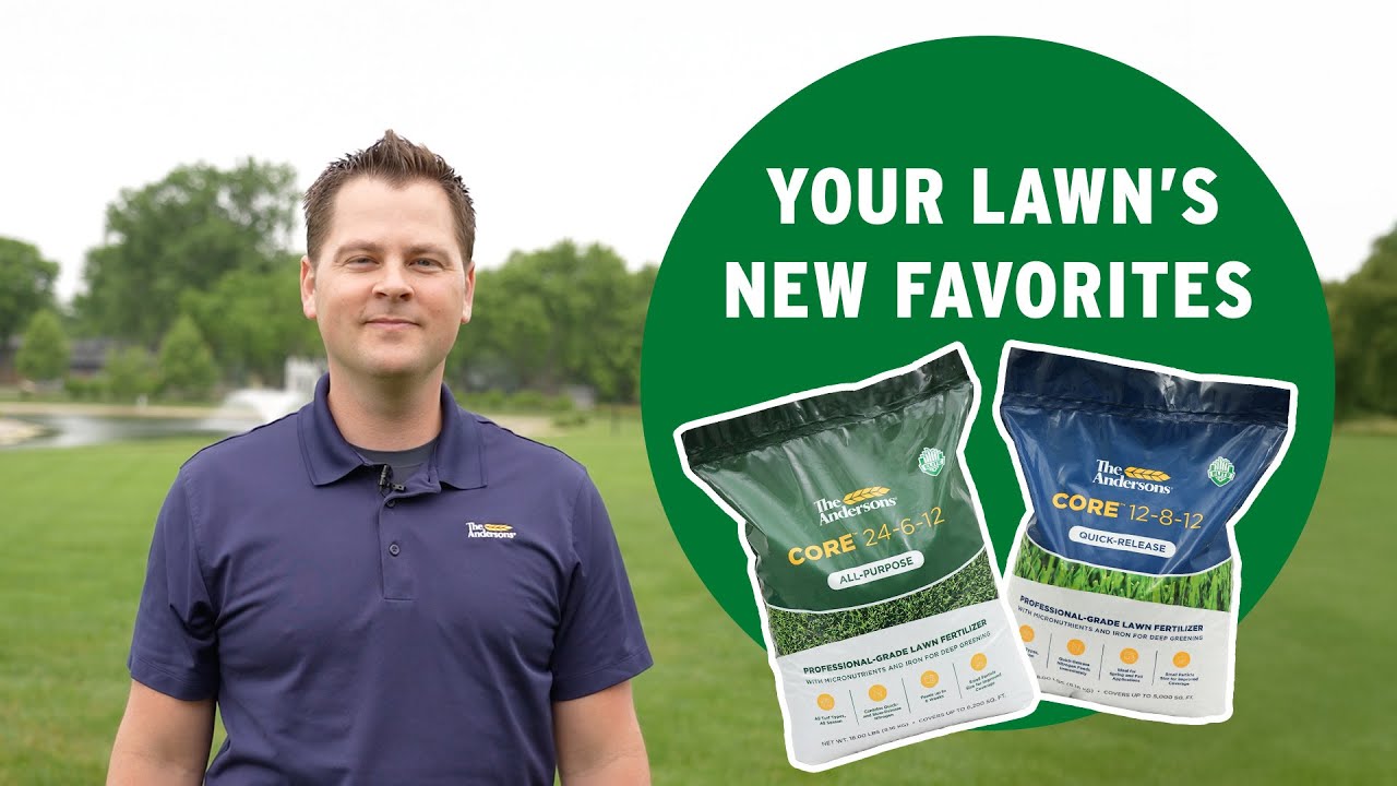 Simple Lawn Care Routine Using Core 24-6-12 & 12-8-12 - YouTube