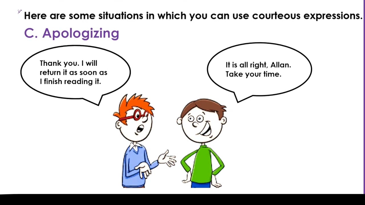 Courteous Expressions - YouTube