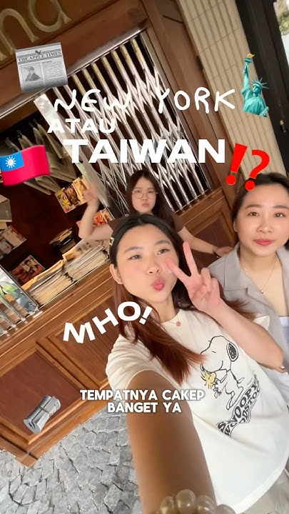 #newyork atau #taiwan ?! #cafe di #taichung ! #taiwanindonesia#taiwanfood#taichungfood# ...