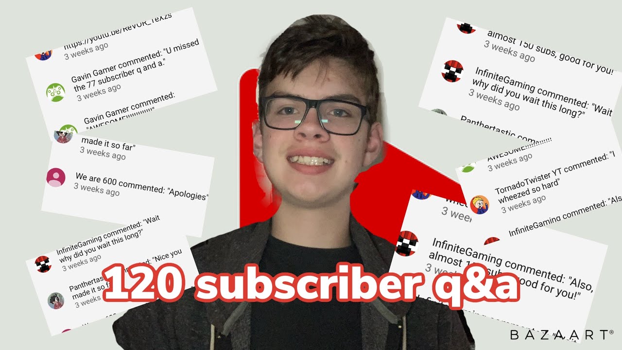 120 subscriber q&a - YouTube